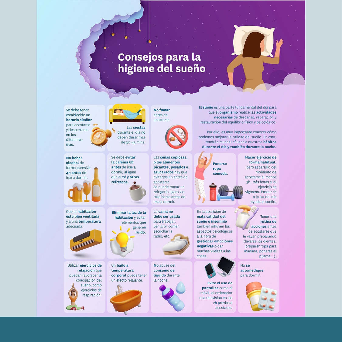 Nuevo PRESCRIBE - CONSEJOS PARA LA HIGIENE DEL SUEÑO - Colegio Oficial ...